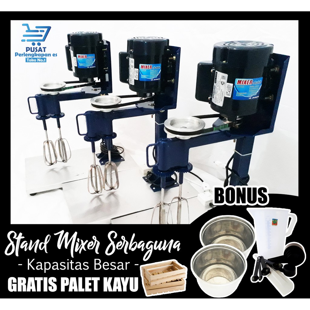 Jual MESIN MIXER ES KRIM / ALAT PENGADUK OTOMATIS / MIXER ADONAN ...