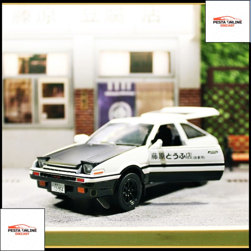 Jual MINIAUTO Diecast Mobil Toyota Corolla AE86 trueno Miniatur Takumi ...