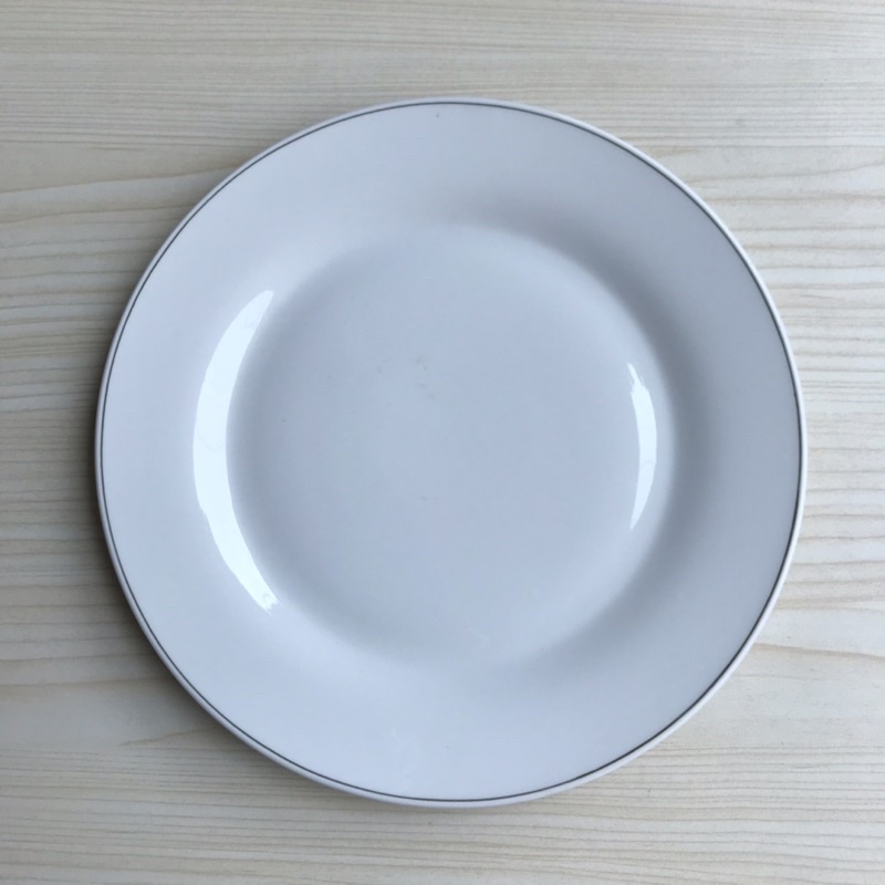 Jual PIRING SAJI PORCELAIN CEPER 25cm / PIRING KERAMIK BESAR / PIRING ...