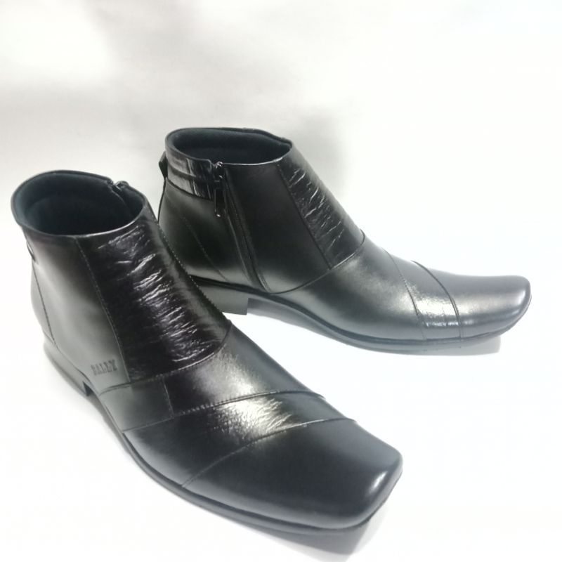 Jual Sepatu Boot Pria Kulit Asli/Merek Bally/Pantofel Boot Pria ...