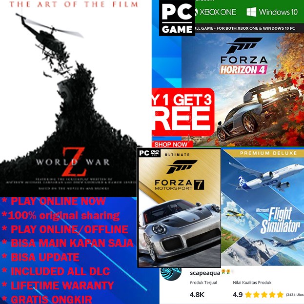 Jual (READY) WORLD WAR Z WWZ ONLINE ORIGINAL GAME PC | Shopee Indonesia