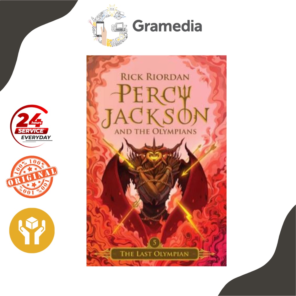 Jual Gramedia Mega - PERCY JACKSON #5: THE LAST OLYMPIAN (REPUBLISH ...