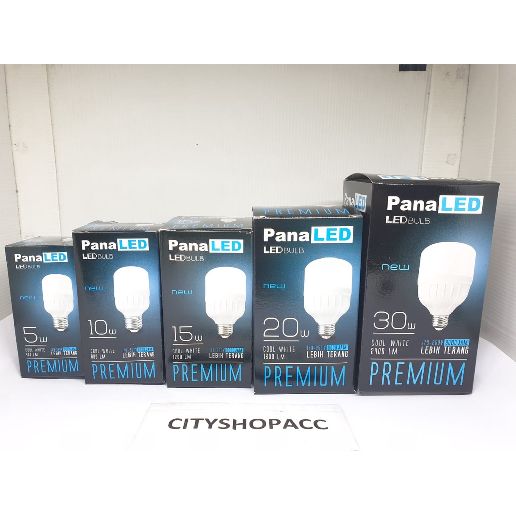 Jual PANALED PREMIUM Lampu LED Capsule Bohlam 5 Watt/10 Watt/15 Watt/20 Watt/30 Watt/ 40 Watt ...