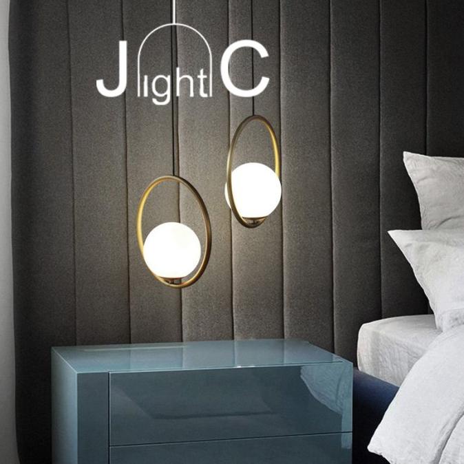 Jual ORIGINAL!!! NORDIC LED PEDANT LIGHT (ROUND) | Shopee Indonesia