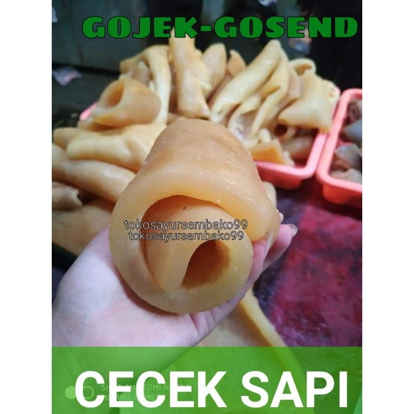 Jual Cecek sapi / kulit sapi segar fresh Surabaya | Shopee Indonesia
