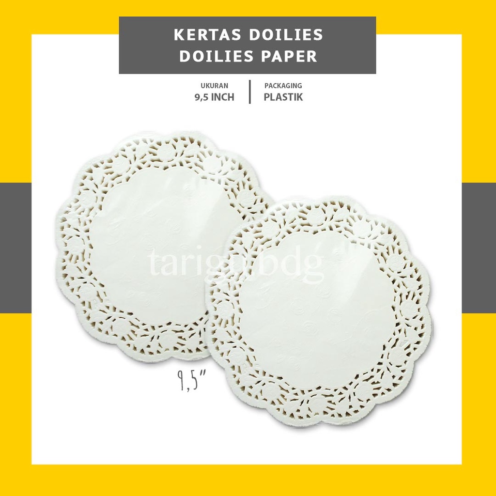 Jual KERTAS DOILIES 50-100PCS - DOYLES PAPER DOILIE ALAS TOPLES ...