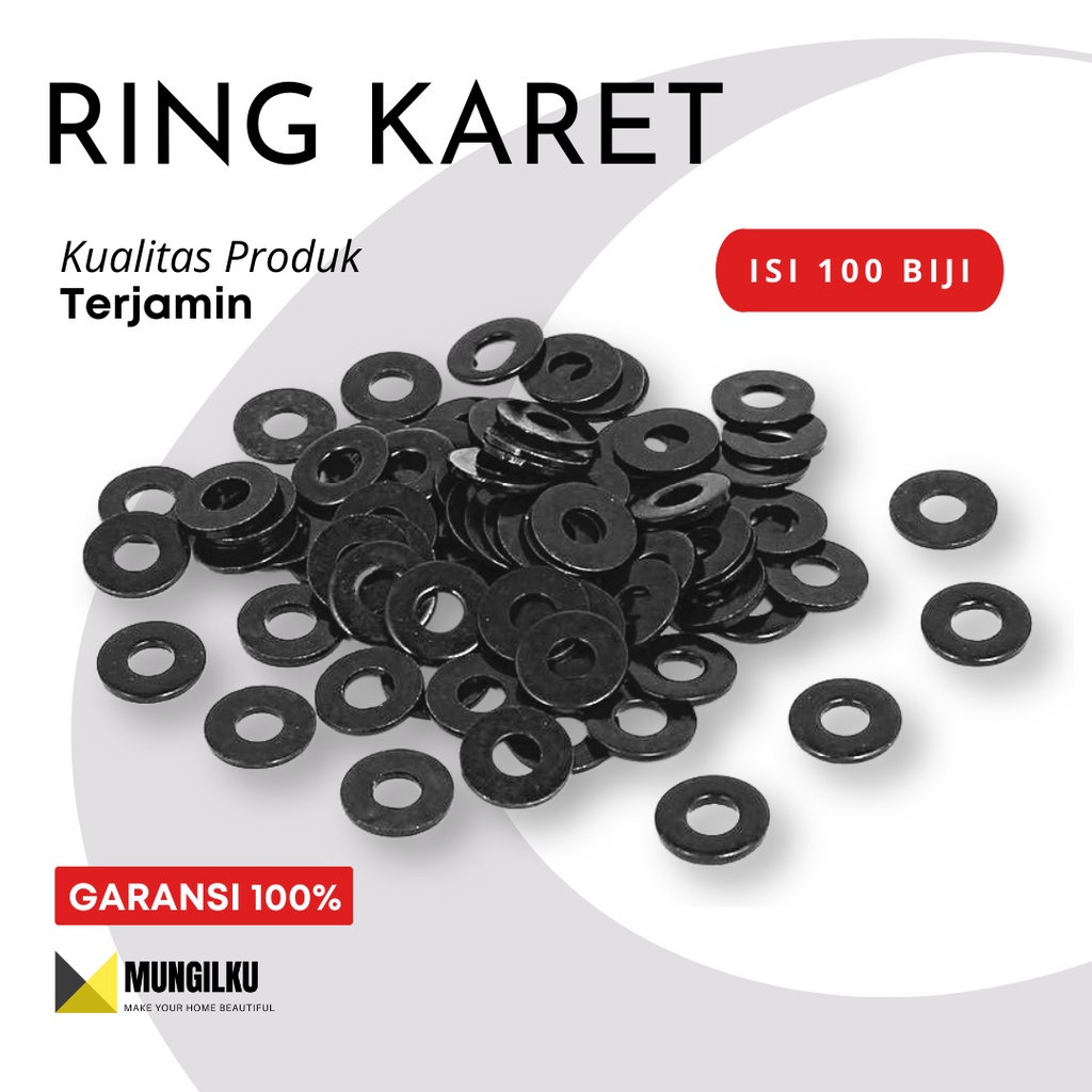 Jual 1 PACK RING KARET / MUR KARET PLASTIK | Shopee Indonesia