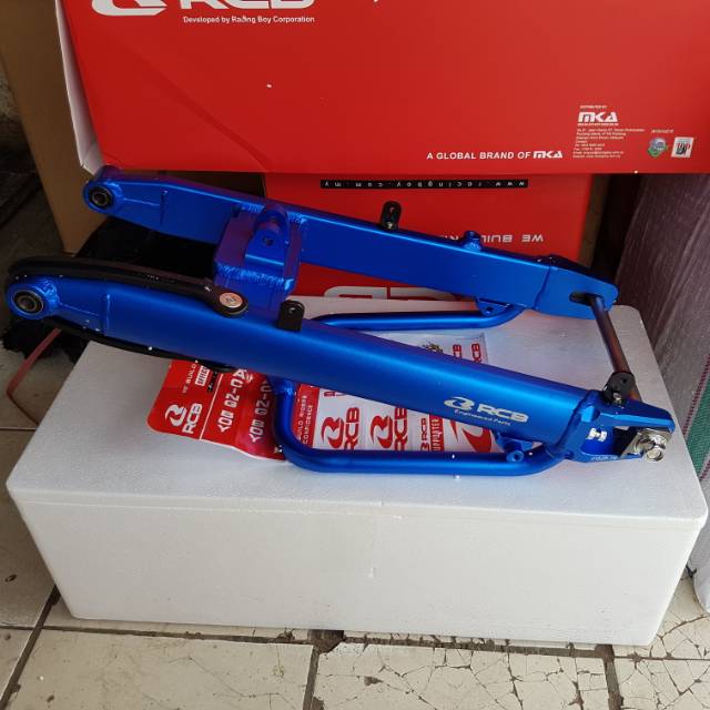 Jual RCB Swing Arm Yamaha Mx King 150 Y15ZR Luxury warna Biru | Shopee ...
