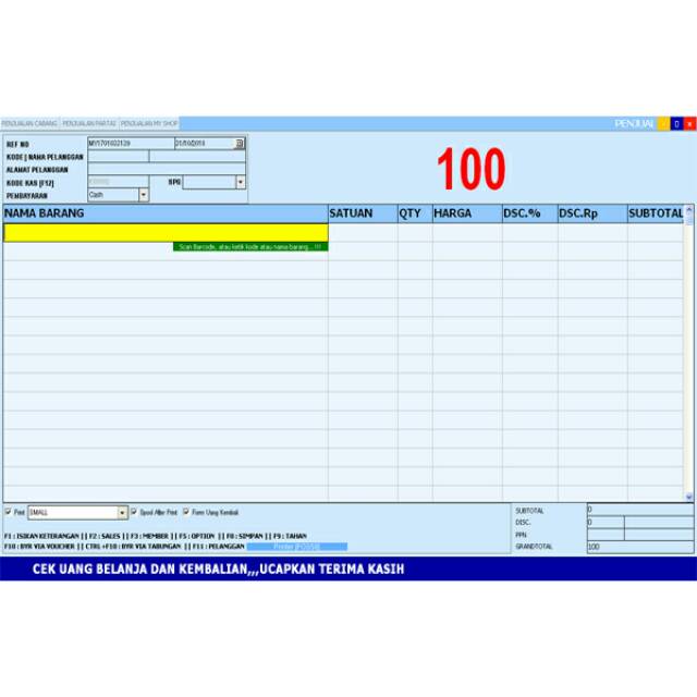 Jual Software kasir toko sid retail pro terbaru 6.1.2.7 unlimited ...