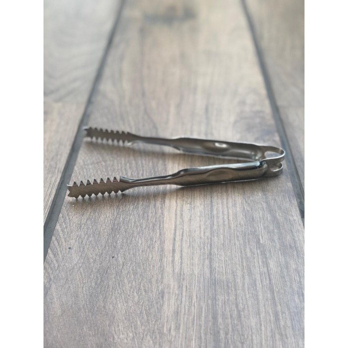 Jual S/S Ice Tong 6 (JEP-742801) / Capitan Stainless Steel | Shopee ...