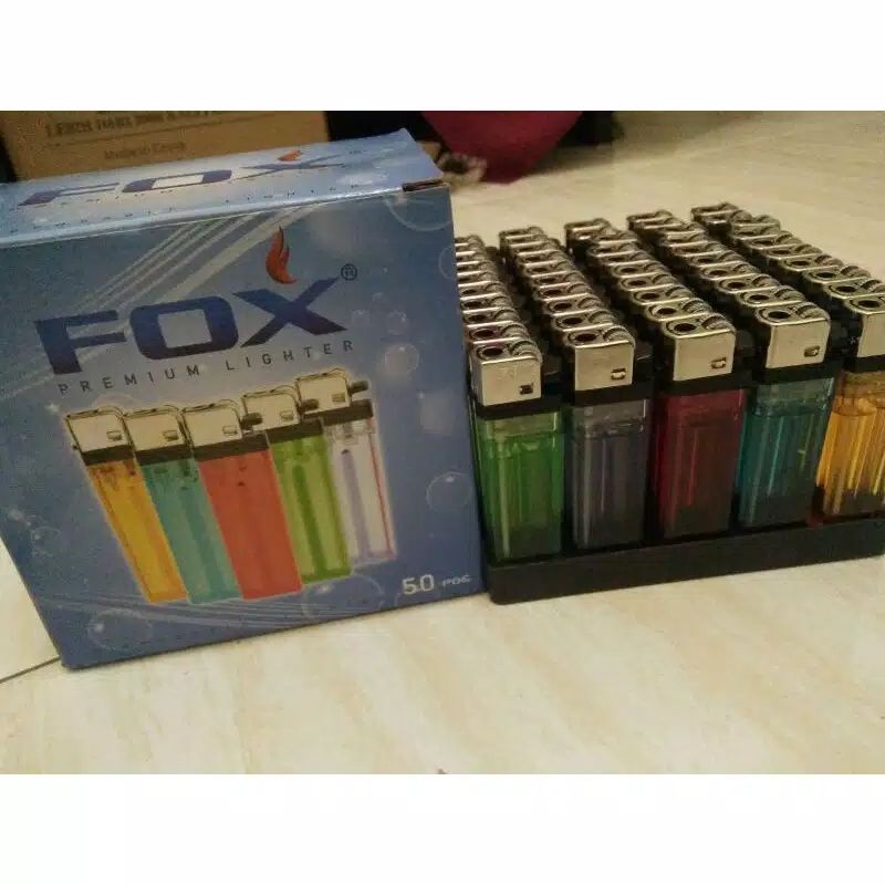 Jual Korek gas fox kotak mirip tokai harga satuan | Shopee Indonesia