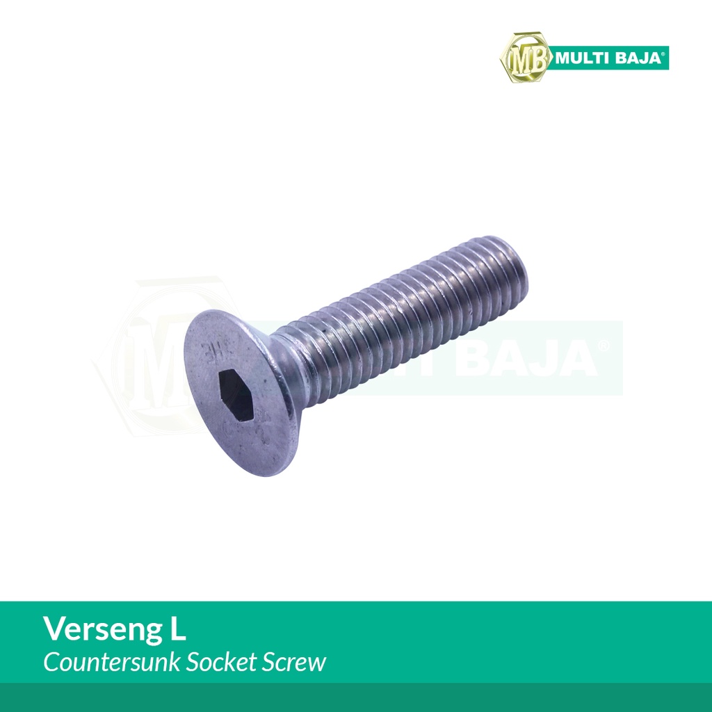 Jual Baut Stainless Steel 304 Verseng L M3 - 0.5 x 12 | Shopee Indonesia