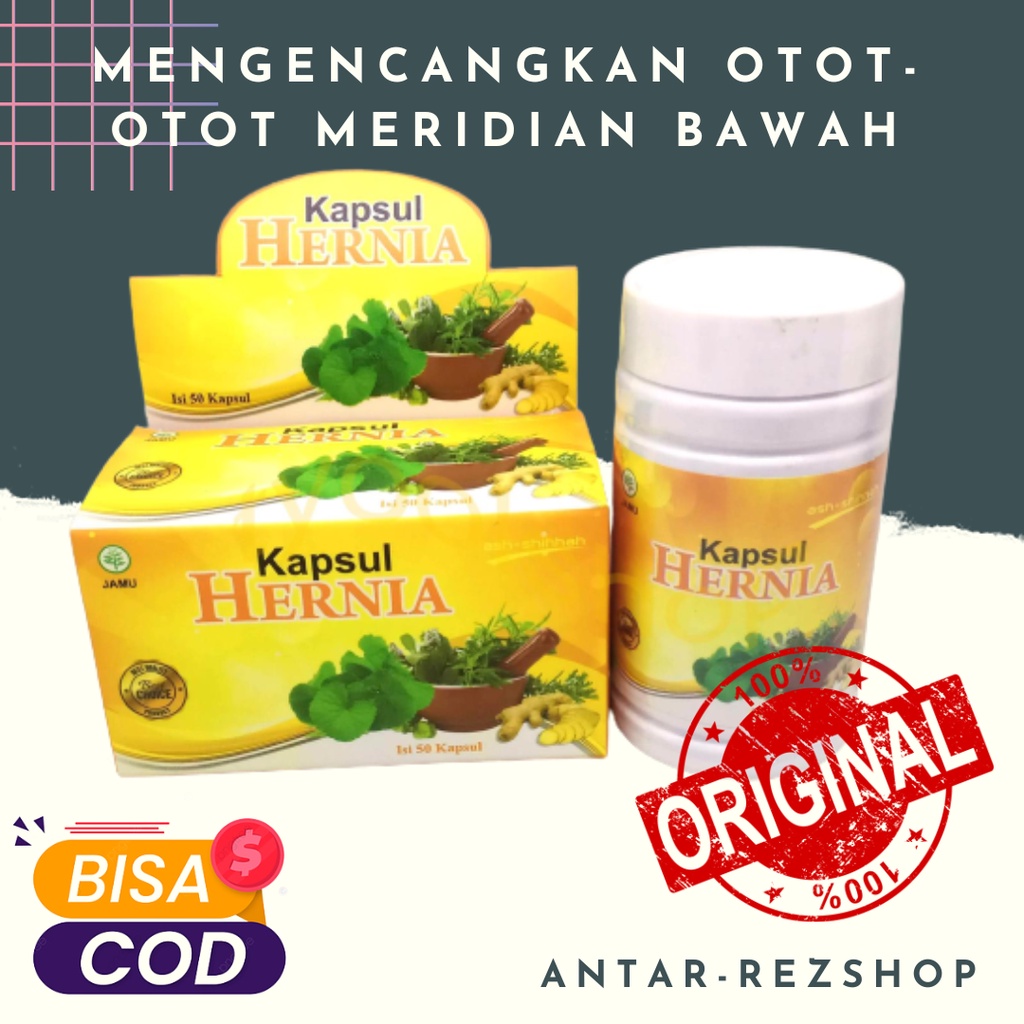 Jual Kapsul Hernia Isi 50 - Mengatasi Hernia - Mengencangkan otot-otot ...