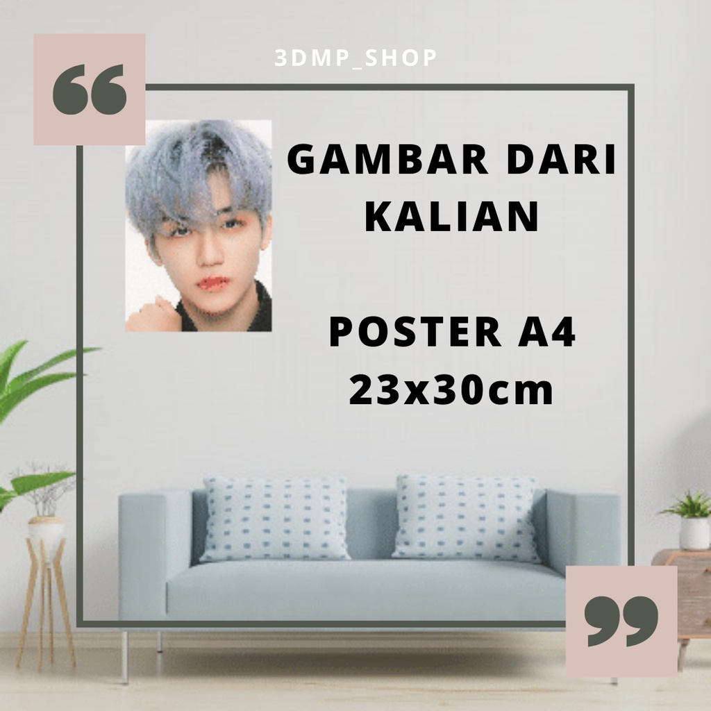 Jual Poster custom request satuan A4 | Shopee Indonesia