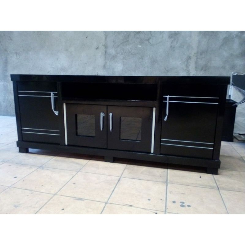 Jual BUPET TV MINIMALIS KAYU UKURAN PANJANG 160CM | Shopee Indonesia