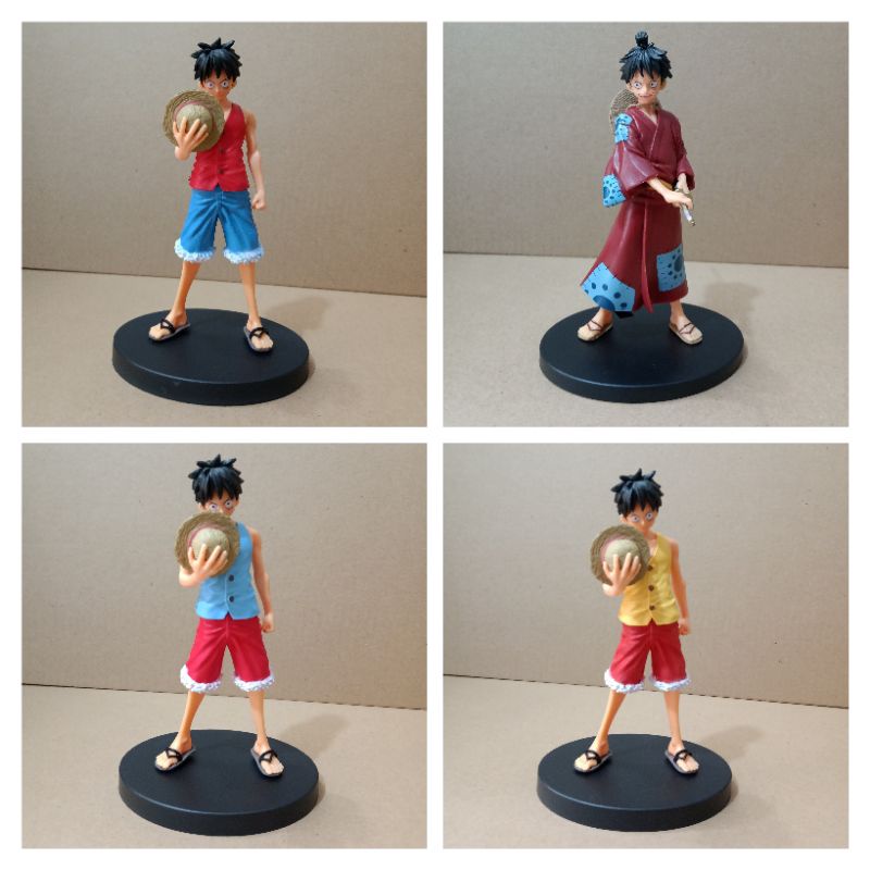 Jual Mainan Action Figure One Piece Luffy wano | Shopee Indonesia