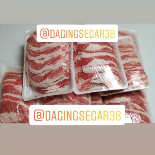 Jual USA SLICE BEEF @1KG - DAGING SAPI SLICE TIPIS US SHORTPLATE ...