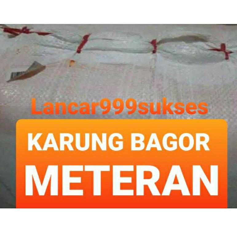 Jual Karung plastik bagor karung roll packing karung meteran panjang ...