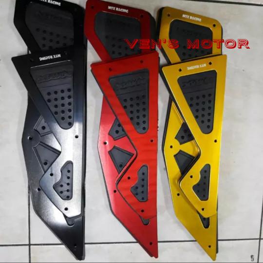 Jual Acc Body | Plat Bordes Nmax Cnc/ Pijakan Alas Kaki Yamaha Nmax New ...