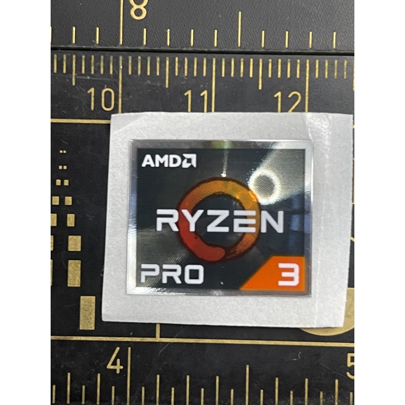 Jual Sticker stiker logo AMD Ryzen 3 Pro ori | Shopee Indonesia