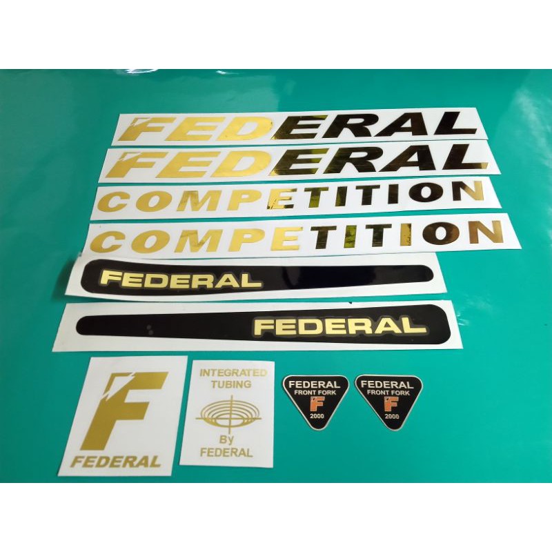 Jual stiker sepeda federal competition | Shopee Indonesia