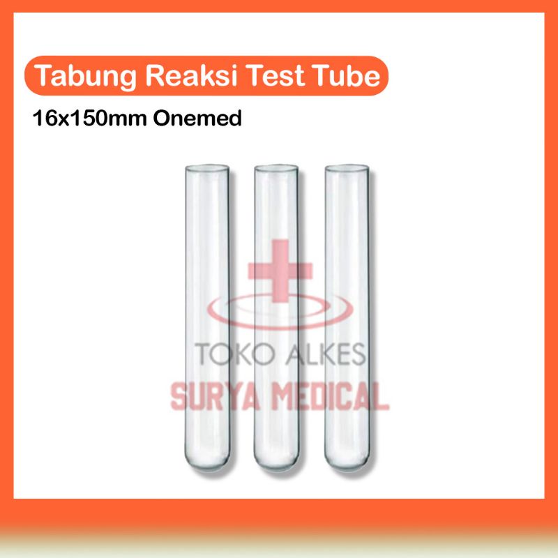 Jual Tabung Reaksi Kaca 16x150mm Test Tube Glass | Shopee Indonesia