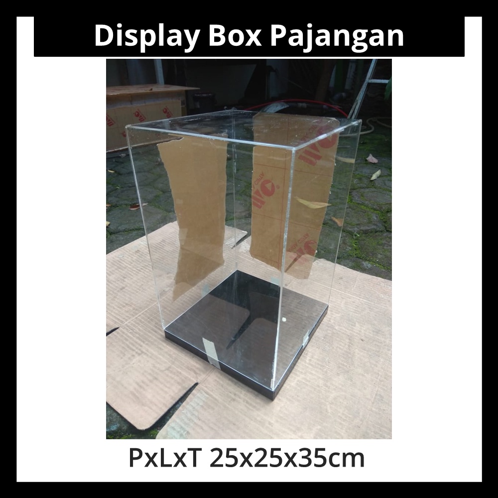Jual Display Box Akrilik Pajangan PxLxT 25x25x35cm | Shopee Indonesia