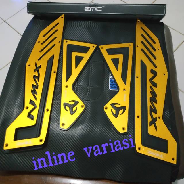 Jual pijakkan plat bordes nmax full cnc/plat bordes nmax cnc | Shopee ...