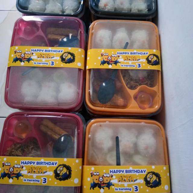 Jual Label bento ulang tahun / Belt Bento | Shopee Indonesia