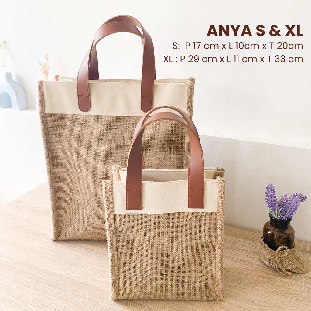 Jual ROUJEE - Anya Bag Size S dan XL - Tas Goni Custom - Tas Goni - Tas ...