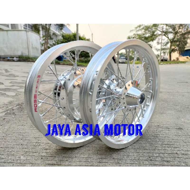 Jual sepaket velg AEROX NMAX OLD NEW PCX ADV ring 14 sudah di rakitkan ...