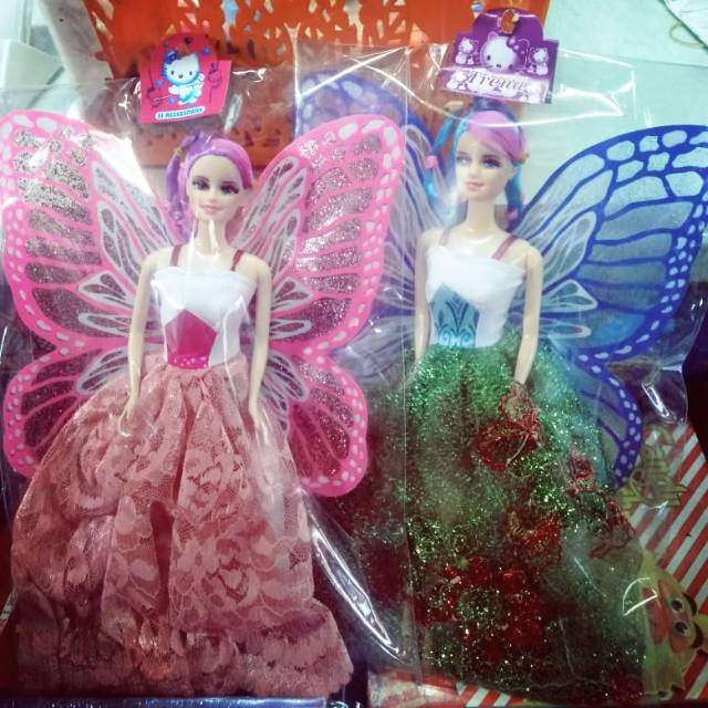 Jual Barbie sayap bahan 1pcs | Shopee Indonesia