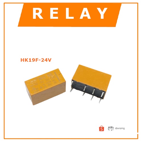 Jual HK19F-DC 24V-SHG 8 pin Small Size Relay 24V DC 8pin 8p | Shopee ...