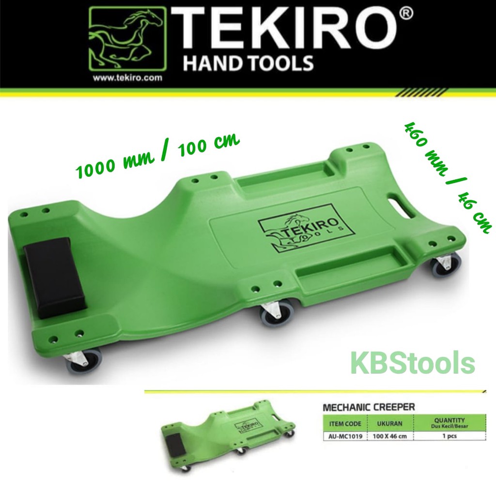 Jual TEKIRO Mechanic Creeper 100 x 46 cm | Shopee Indonesia