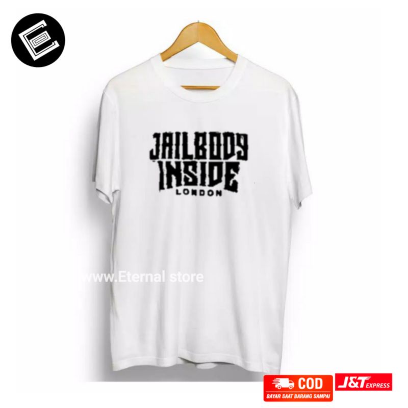 Jual baju distro jail body inside warna putih premium quality produc ...