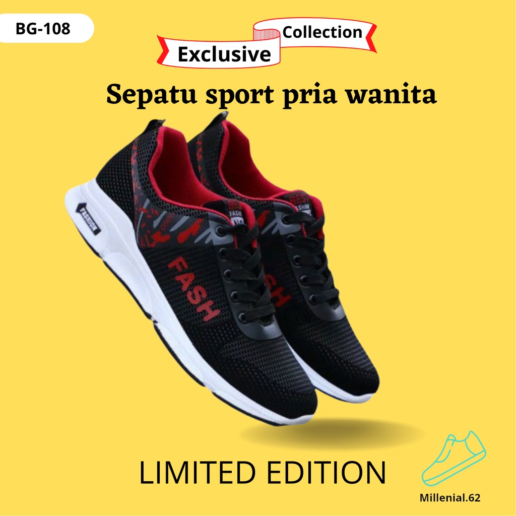 Jual SEPATU TRENDY PRIA WANITA KEKINIAN BRANDED SEPATU LARI CEWEK COWOK ...