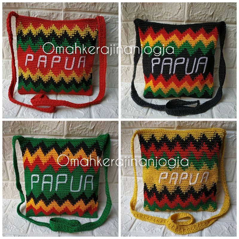 Jual tas Papua , tas rajut , noken Papua | Shopee Indonesia
