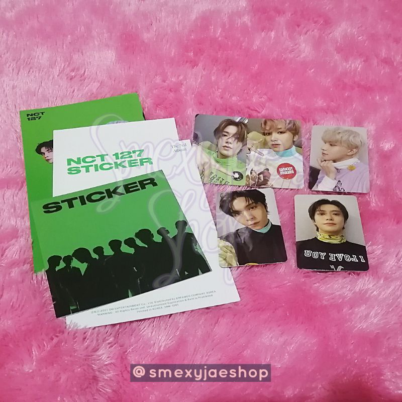Jual NCT 127 The 3rd Album "Sticker" - Sticky ver Official Photocard ...