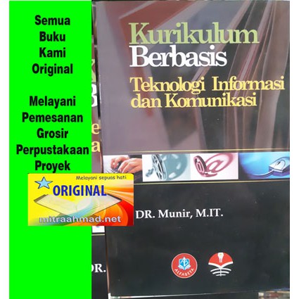 Jual Kurikulum Berbasis Teknologi Informasi Dan Komunikasi Munir ABT ORIGINAL | Shopee Indonesia