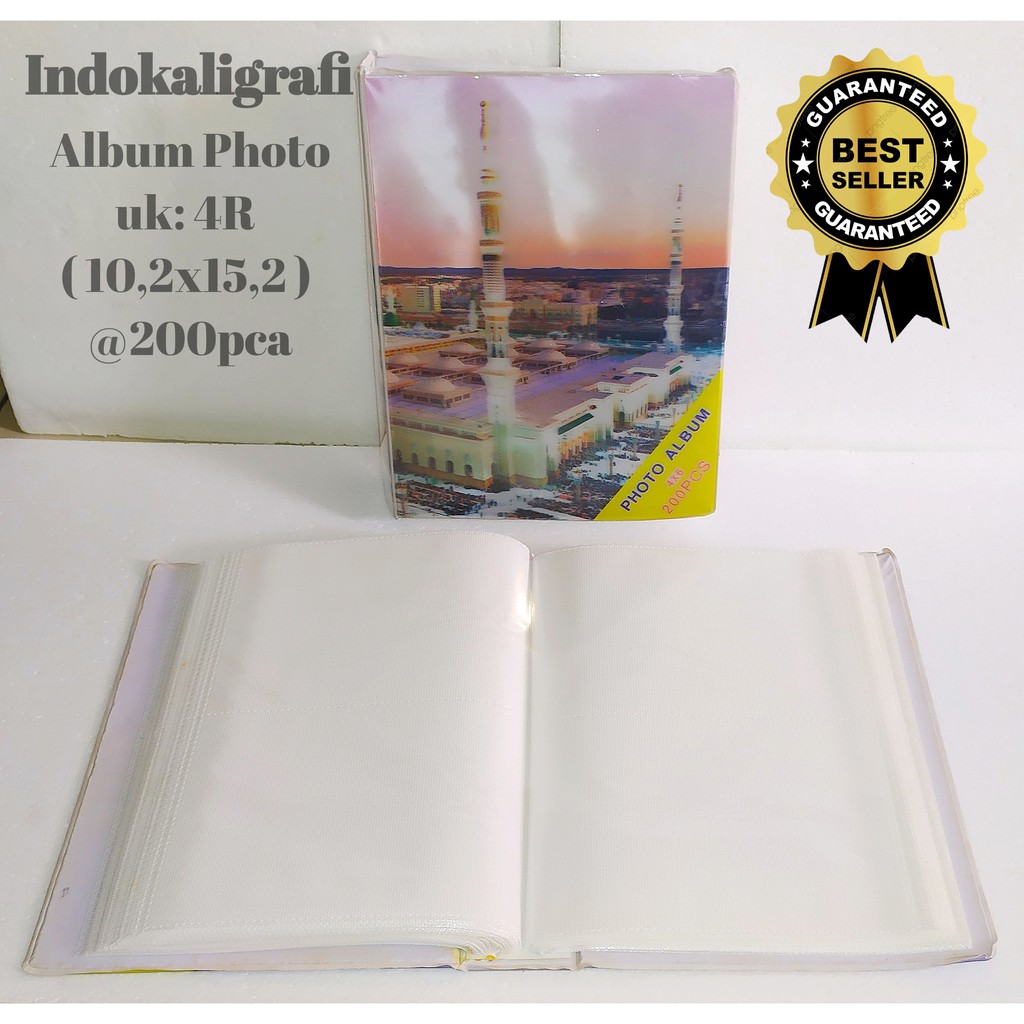 Jual Album Foto 4R (10,2 x 15,2) isi 200pcs Gambar 3D Kabah Dan Masjid Al-Haram | Shopee Indonesia