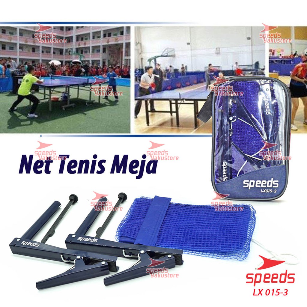 Jual SPEEDS Tiang Net Jaring Pingpong Ping Pong Tenis Meja Tarik Model Japit 160c 015-3 | Shopee ...