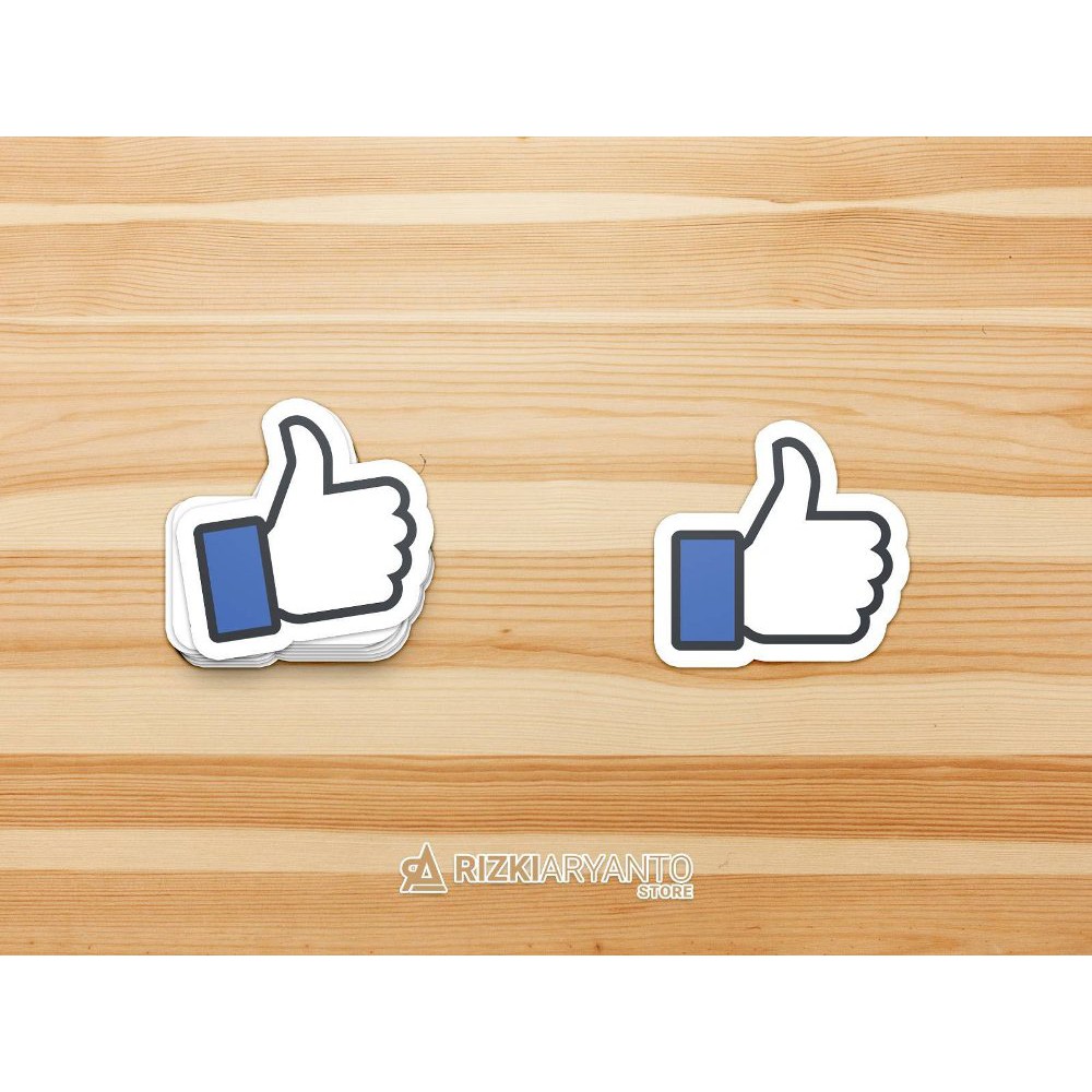 Jual Sticker - Stiker Like Jempol Facebook untuk PC Laptop HP dll ...