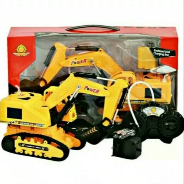 Jual R/C Excavator Truck Bego l mainan Remot Control Begp | Shopee ...