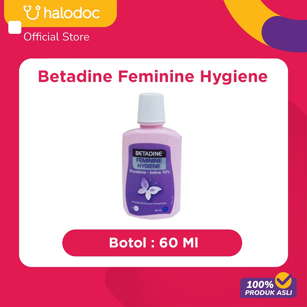 Jual Betadine Feminine Hygiene 60 ml | Shopee Indonesia