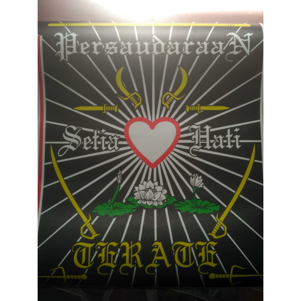 Jual POSTER PSHT BAHAN LUSTER UV Ready semua ukuran tahan GORES TIDAK ...