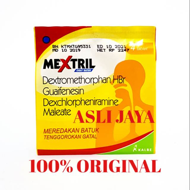 Jual Mextril - Obat Batuk dan Tenggorokan Gatal | Shopee Indonesia