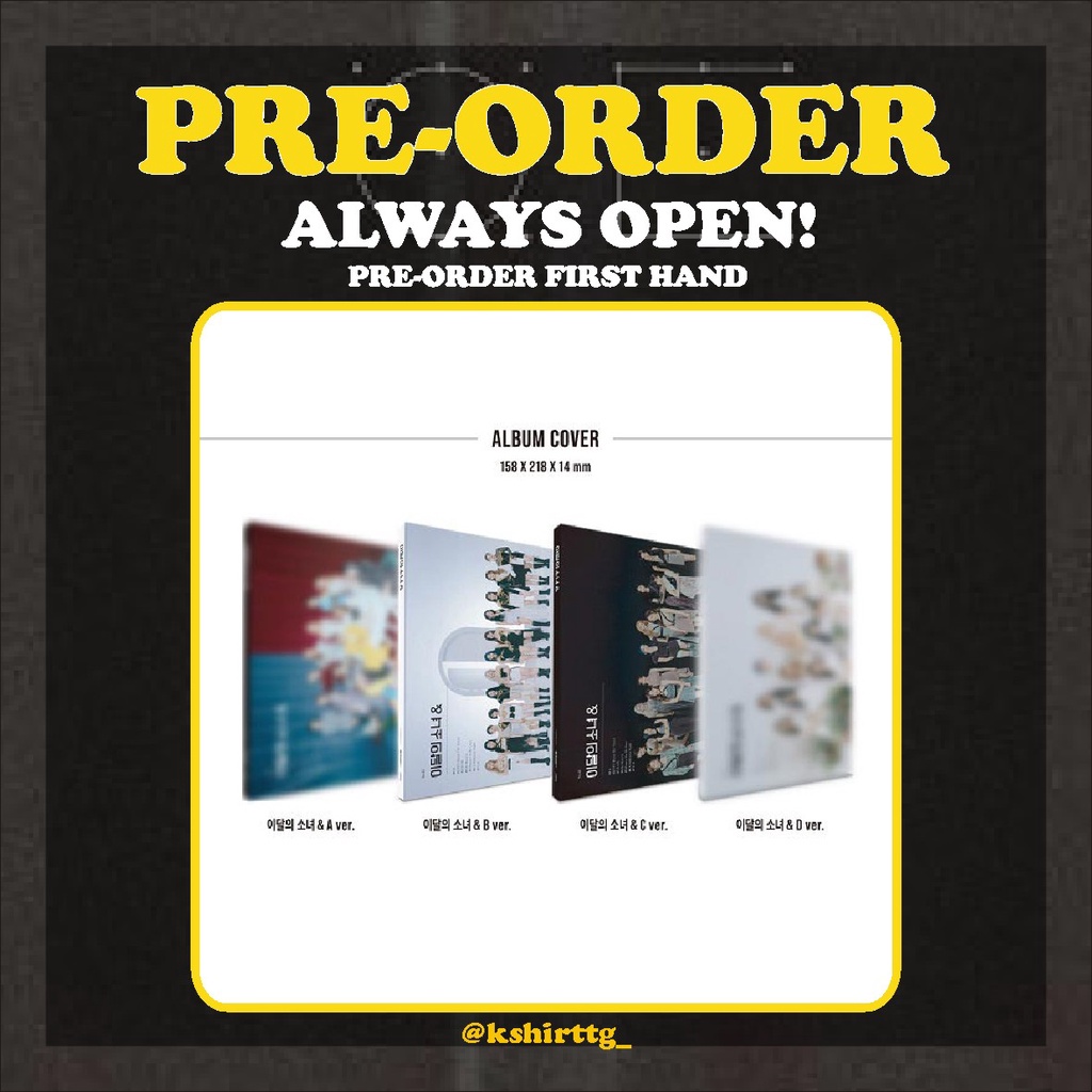 Jual [PRE ORDER] Loona Mini Album Vol. 4 - [&] | Shopee Indonesia