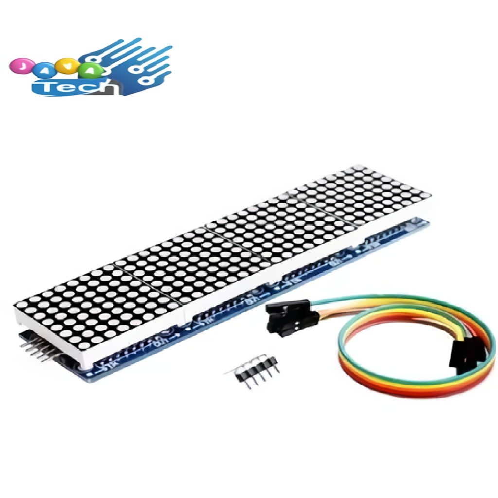 Jual Modul Panel Dot Matrix 38x8 MAX7219 4 in 1 LED Display | Shopee ...