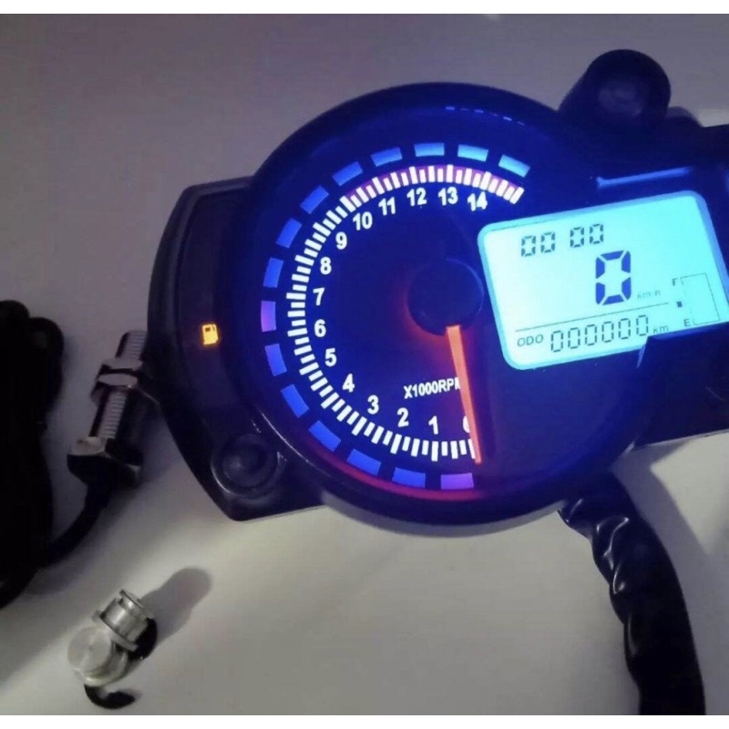 Jual Spidometer KOSO RX2N replika set soket dan sensor kecepatan ...