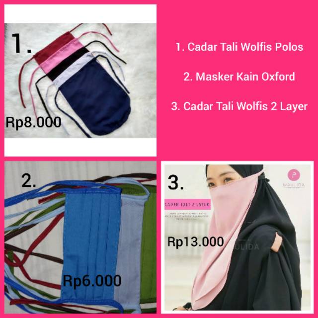 Jual Cadar Wolfis 2 layer | Shopee Indonesia
